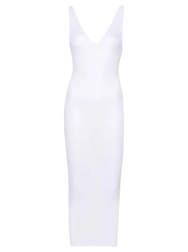MAISON CLOSE La Femme Amazone Open-back Dress - White
