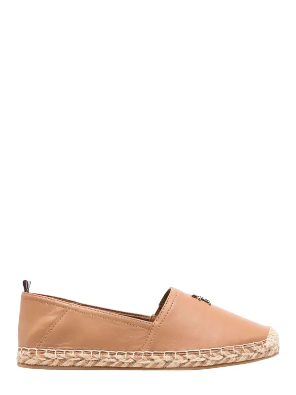 Tommy Hilfiger Logo Plaque Espadrilles - Brown