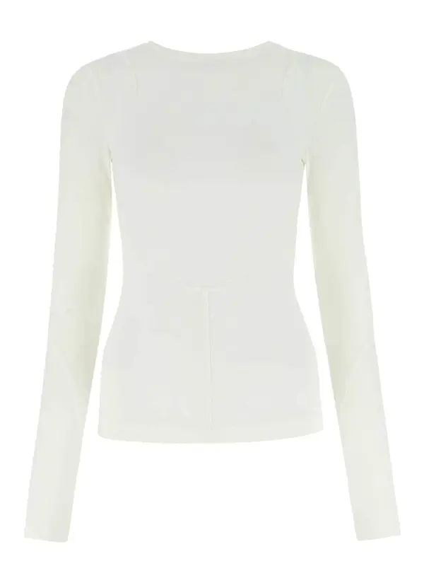 Givenchy Cut-out Crew-neck T-shirt - White
