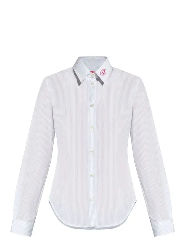 DIESEL® C-gisel-p2 Striped Shirt - White