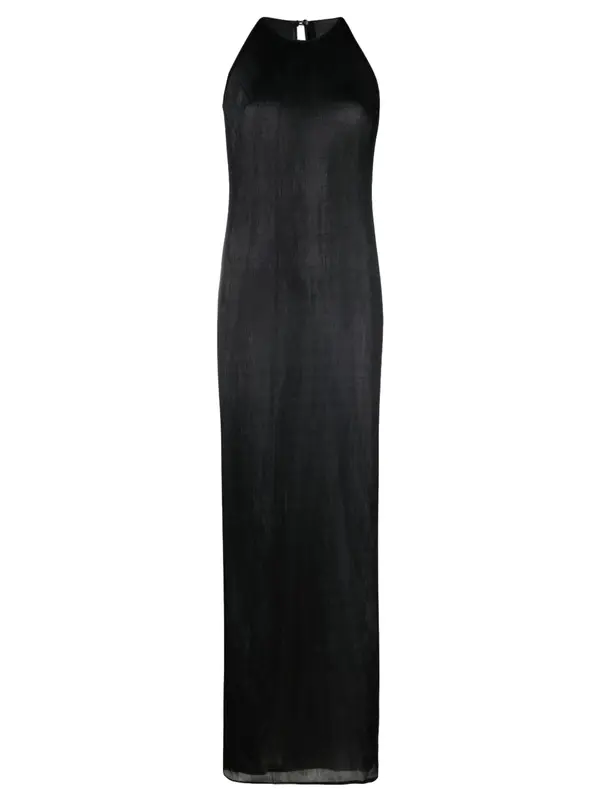 Givenchy Ribbed-knit Sleeveless Dress - Black