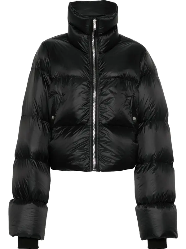 Rick Owens Turtle Padded Jacket - Black