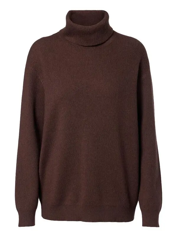 Brunello Cucinelli Cashmere Turtleneck Sweater - Brown