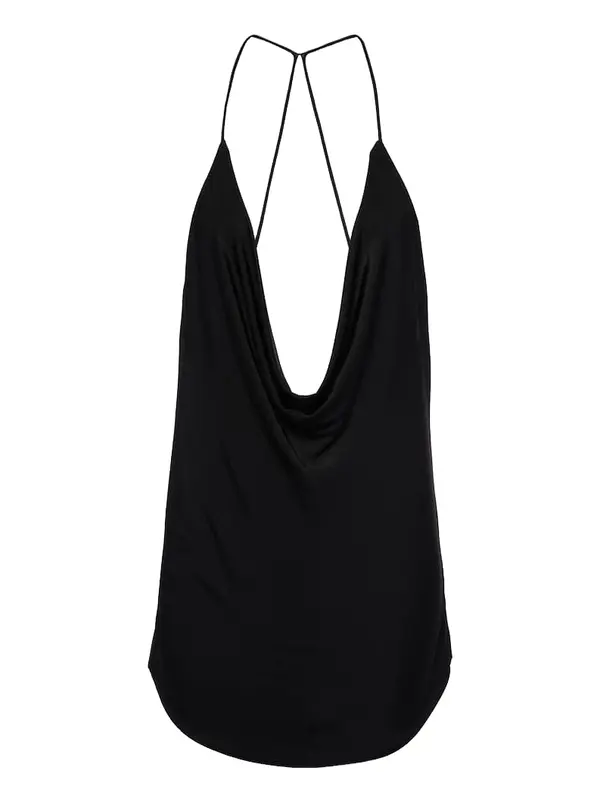 TOM FORD Jersey Tank Top - Black