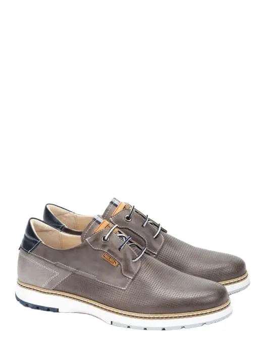 Pikolinos Olvera Leather Derby - Dark Grey