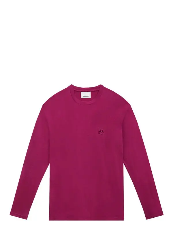 Isabel Marant Aloni Logo T-shirt - Plum