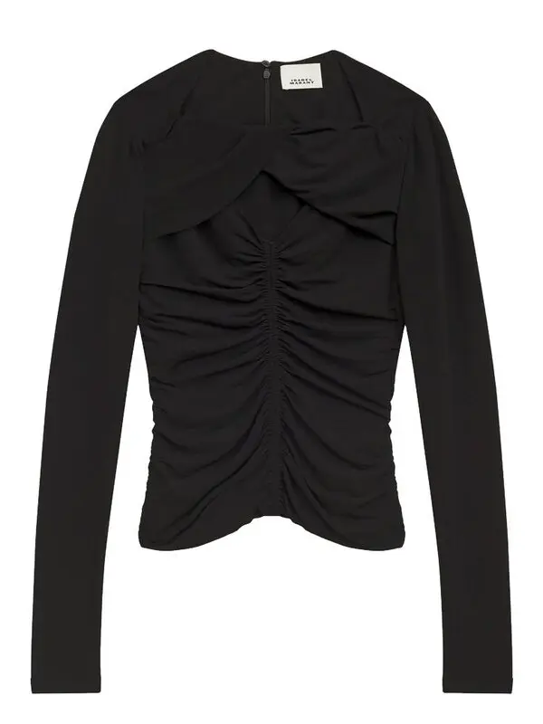 Isabel Marant Vandalia Top - Black