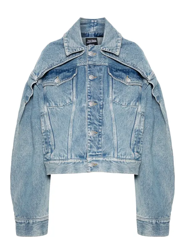 Jean Paul Gaultier Detachable-panels Denim Jacket - Blue