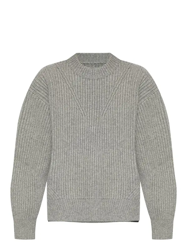 JIL SANDER Crew-neck Wool Jumper - Grey