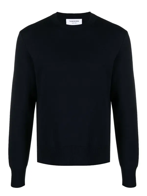 Thom Browne Crew-neck Jumper - Blue