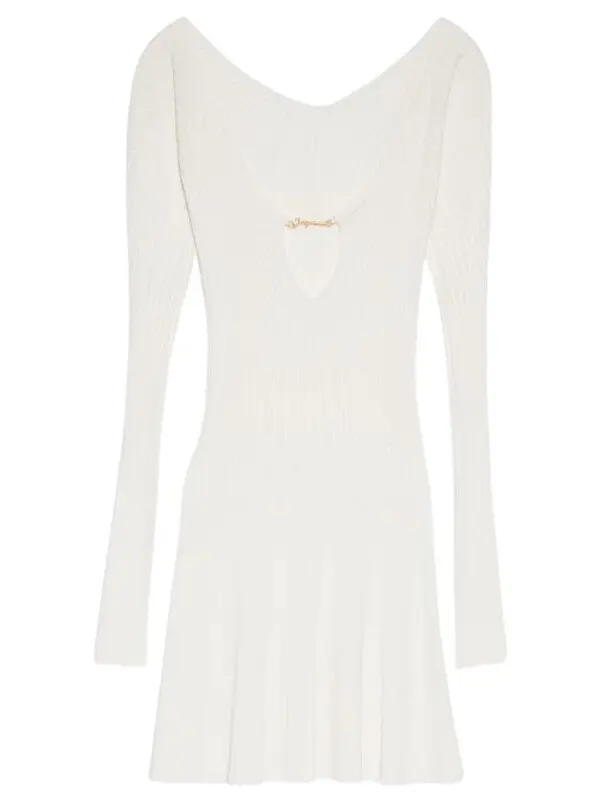 Jacquemus La Mini Robe Pralu Dress - Off-white