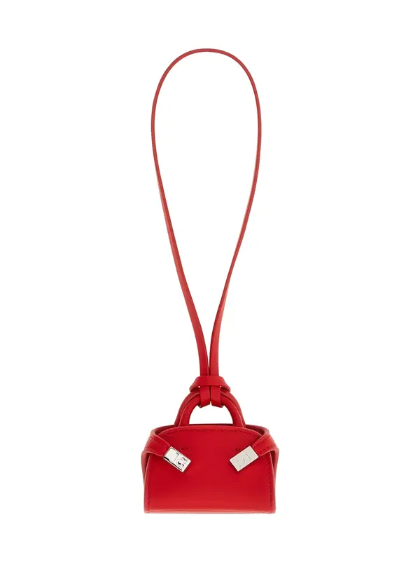 FERRAGAMO Hug Mini Charm - Red
