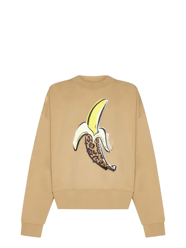 Palm Angels Banana Crewneck - Yellow