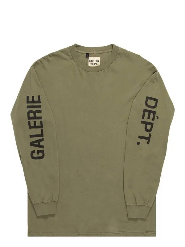 GALLERY DEPT. French Collector Long-sleeve Tee - Green