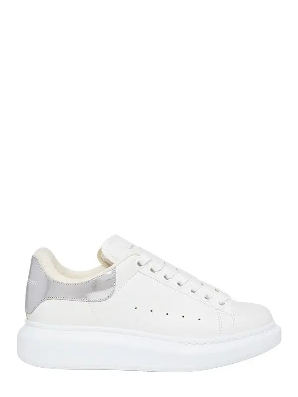 Alexander McQueen Oversized Sneakers - White/silver