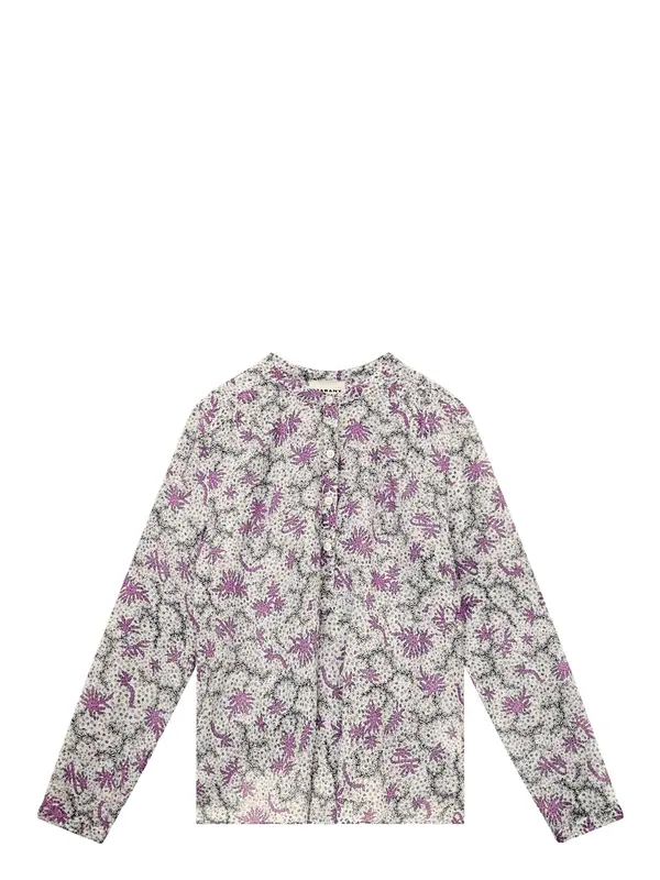 MARANT ETOILE Maria Blouse - Ecru/lilac