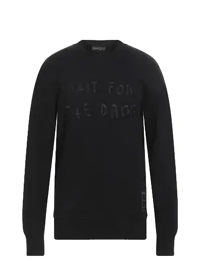 DRHOPE Cotton Sweatshirt - Black