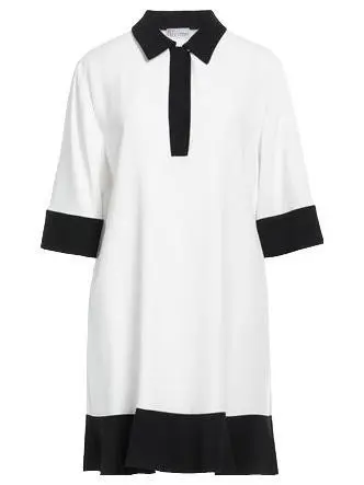 Red Valentino Cady Shirt Mini Dress - White