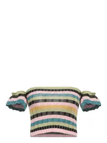 Red Valentino Knitted Top - Green