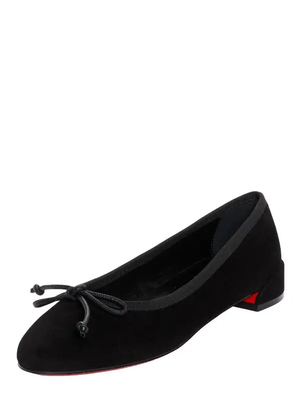 CHRISTIAN LOUBOUTIN Sweetie Jane Flat - Black