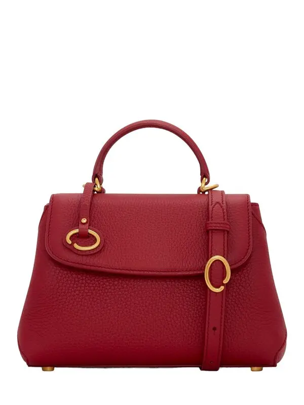 Oscar De La Renta The Mini Poppy Bag - Red