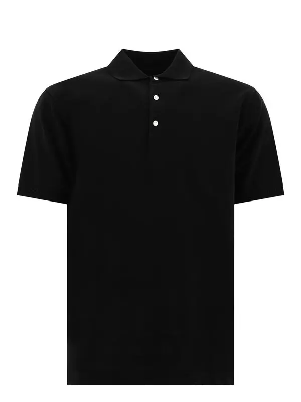 BEAMS 12 G' Polo Shirt - Black