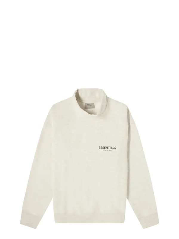 Fear Of God Pullover Mockneck 'oatmeal - Cream