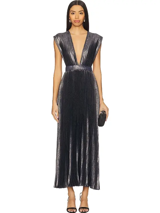 L'IDEE Gala Gown - Onyx Shimmer