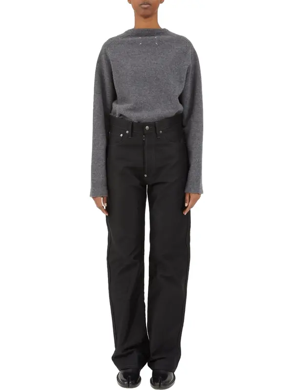 MAISON MARGIELA Straight-leg Jeans - Black