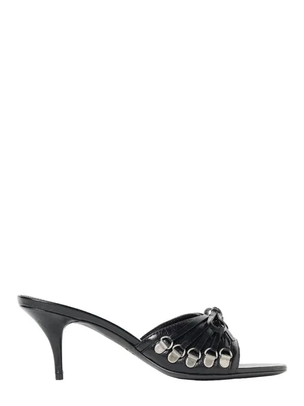 Balenciaga Heeled Sandal - Black