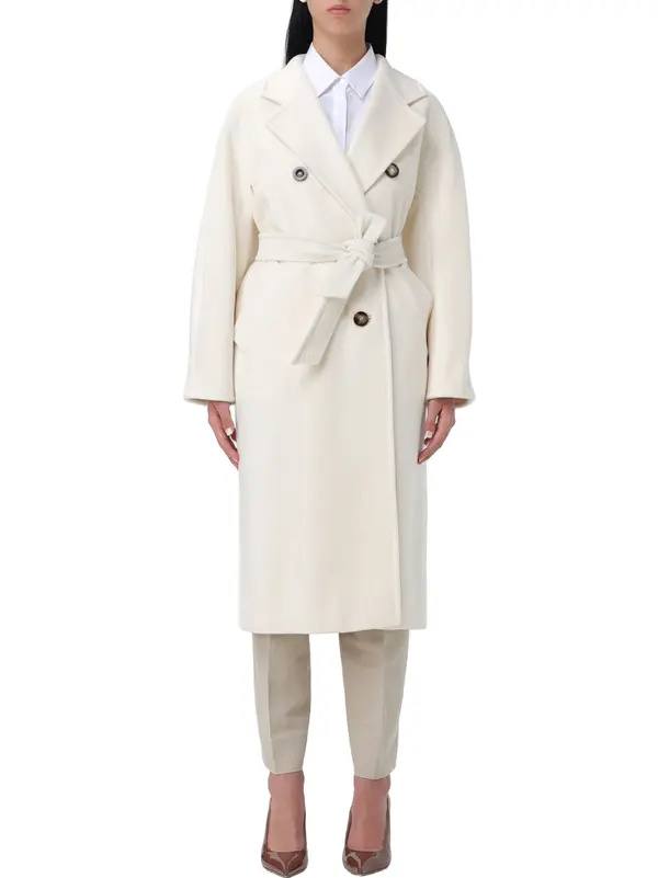 Max Mara Long Coat - White