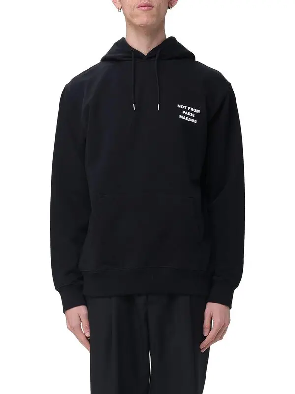 Drole De Monsieur Fleece Sweatshirt - Black