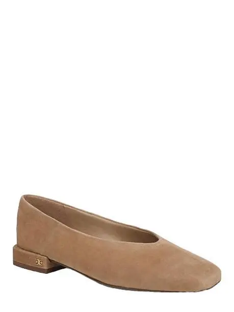 Sam Edelman Kasey Square Toe Pumps - Cyprus Tan