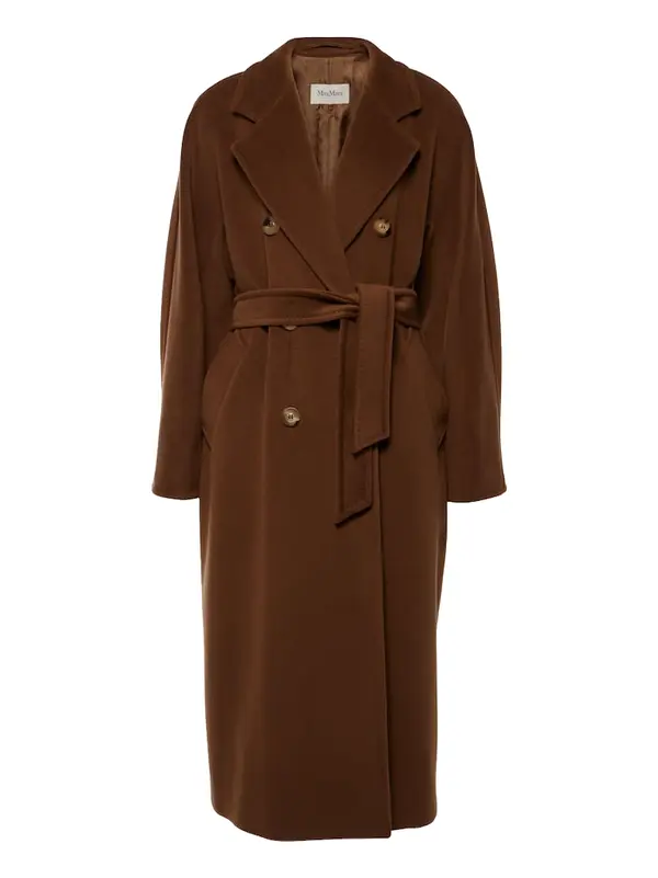 Max Mara 101801 Icon Wool And Cashmere Coat - Brown