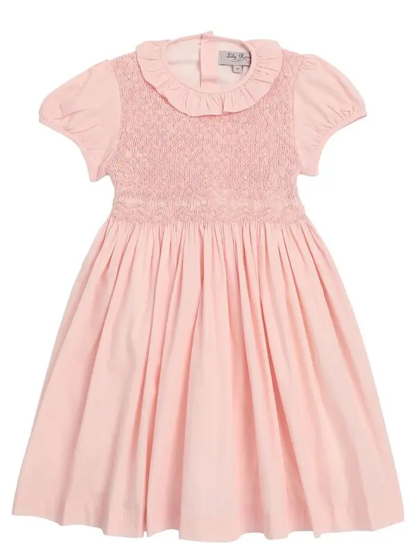 Trotters Willow Rose Smock Dress - Pink