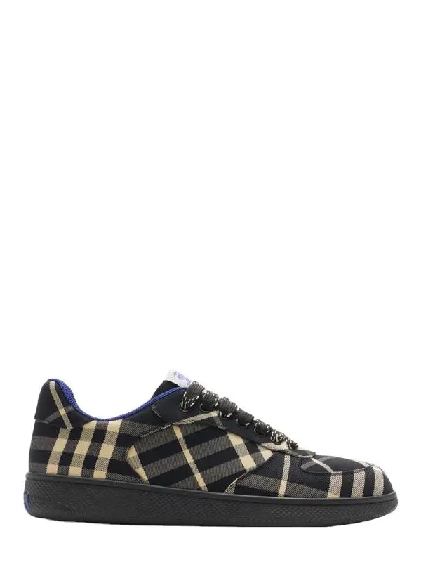 Burberry Check Terrace Sneakers - Black