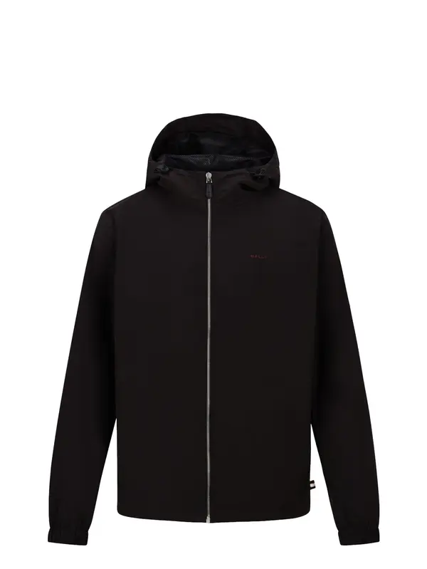 Bally Logo-print Hooded Jacket - Black