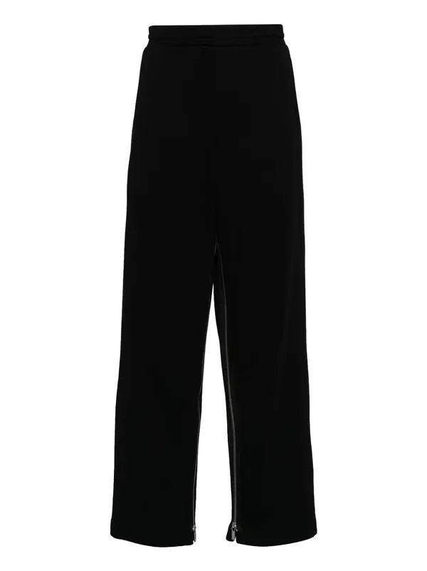 Helmut Lang Gusset Cotton Track Pants - Black
