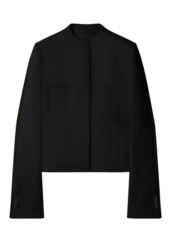 COURREGES Heritage Crepe Jacket - Black