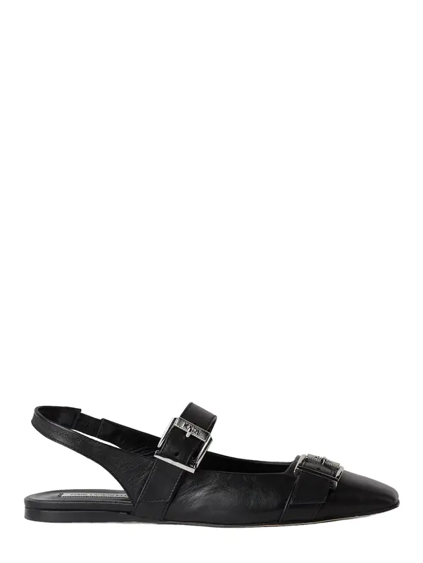Karl Lagerfeld Konnie Leather Pumps - Black
