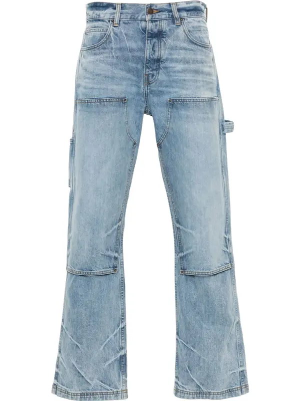 Amiri Carpenter Straight-leg Jeans - Blue