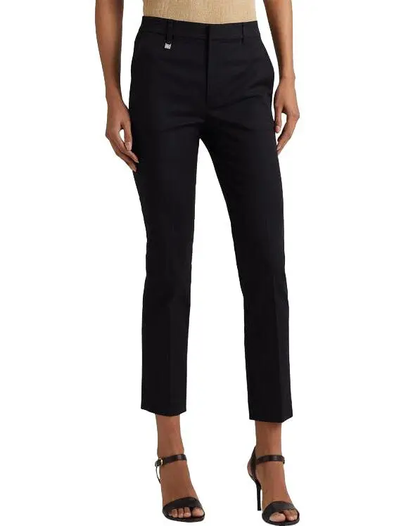 Ralph Lauren Double Faced Stretch Cotton Pants - Polo Black