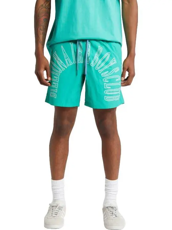 BILLIONAIRE BOYS CLUB Sunrise Drawstring Nylon Shorts - Sea Green