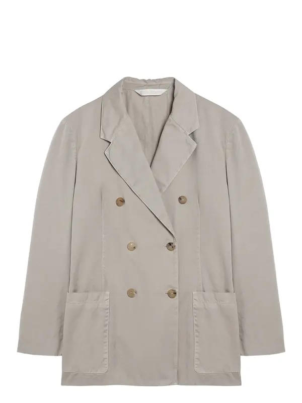Palm Angels Double-breasted Jacket - Beige