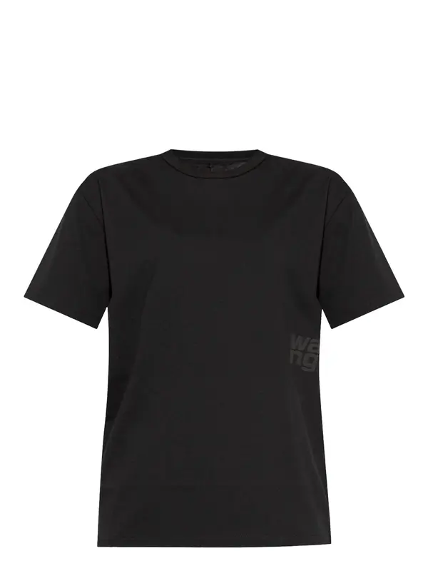 Alexander Wang Logo-print T-shirt - Black