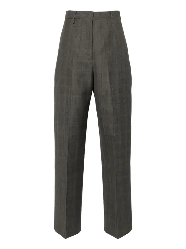 Fabiana Filippi Norcia Straight Leg Trousers - Grey
