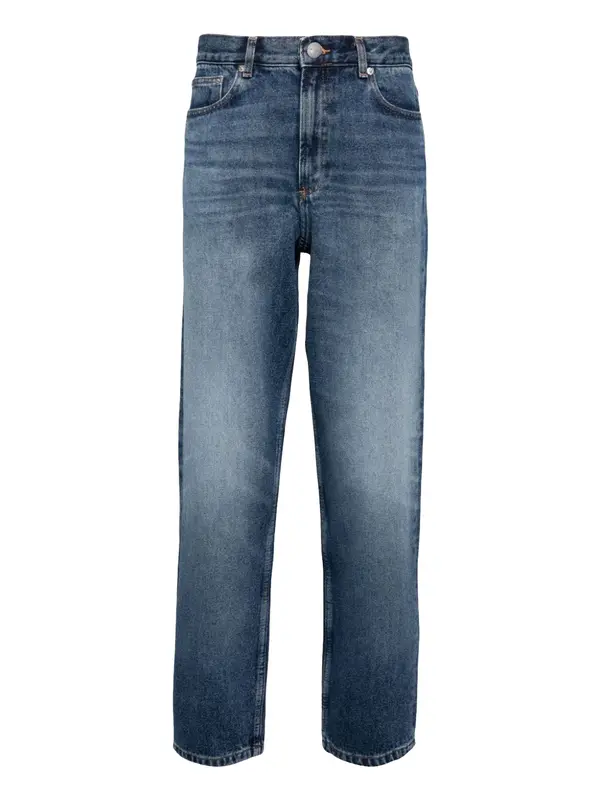 A.p.c. Washed Straight Jeans - Blue