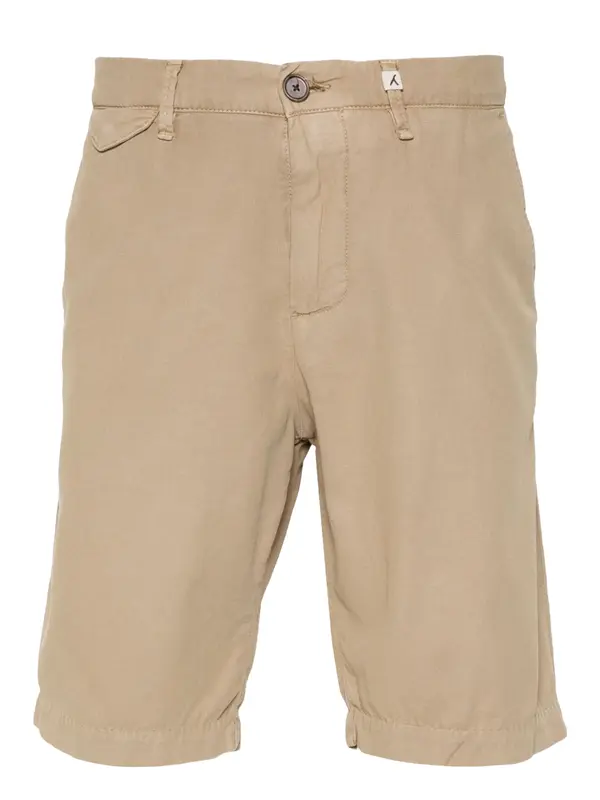 MYTHS Zeus Twill Chino Shorts - Neutrals