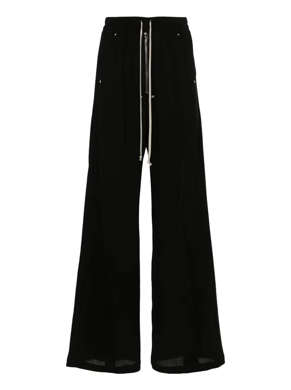 Rick Owens Bela Wide-leg Trousers - Black