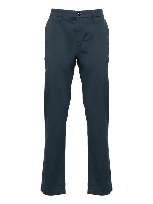 Tommy Hilfiger Cotton-blend Chino Trousers - Blue